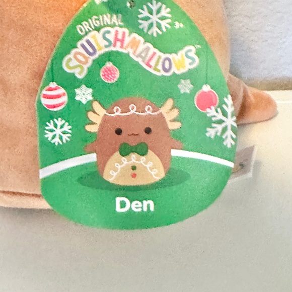 Squishmallows | Other | Squishmallow Den The Gingerbread Axolotl 8 ...